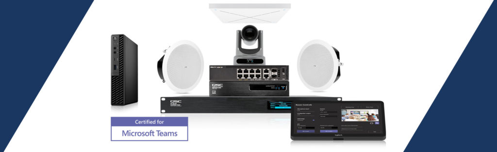Stage Audio Works | Bring The Power of Microsoft Teams Rooms with QSC Room Solutions